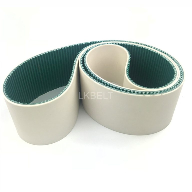 White Silicone Coated PU Timing Belt