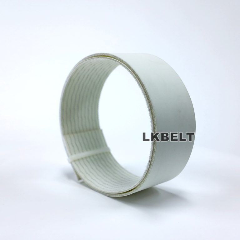 White Food Grade PVC Flat Conveyor Belt PB10W-FDA